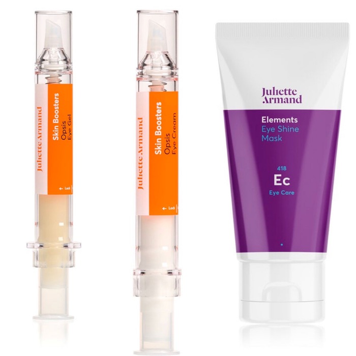 EYE BOOST - Juliette Armand | Opsis Eye Cream, Opsis Eye Gel en Eye ...